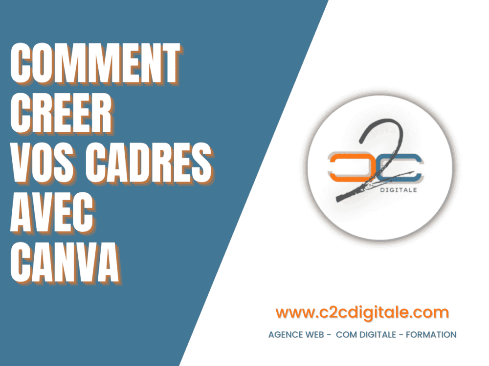 Tuto Canva - Comment réaliser des cadres personnalisés avec Canva